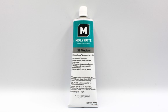 Molykote ® 33 Extreme Low Temperature Bearing Grease 150 g Tube CASE ...