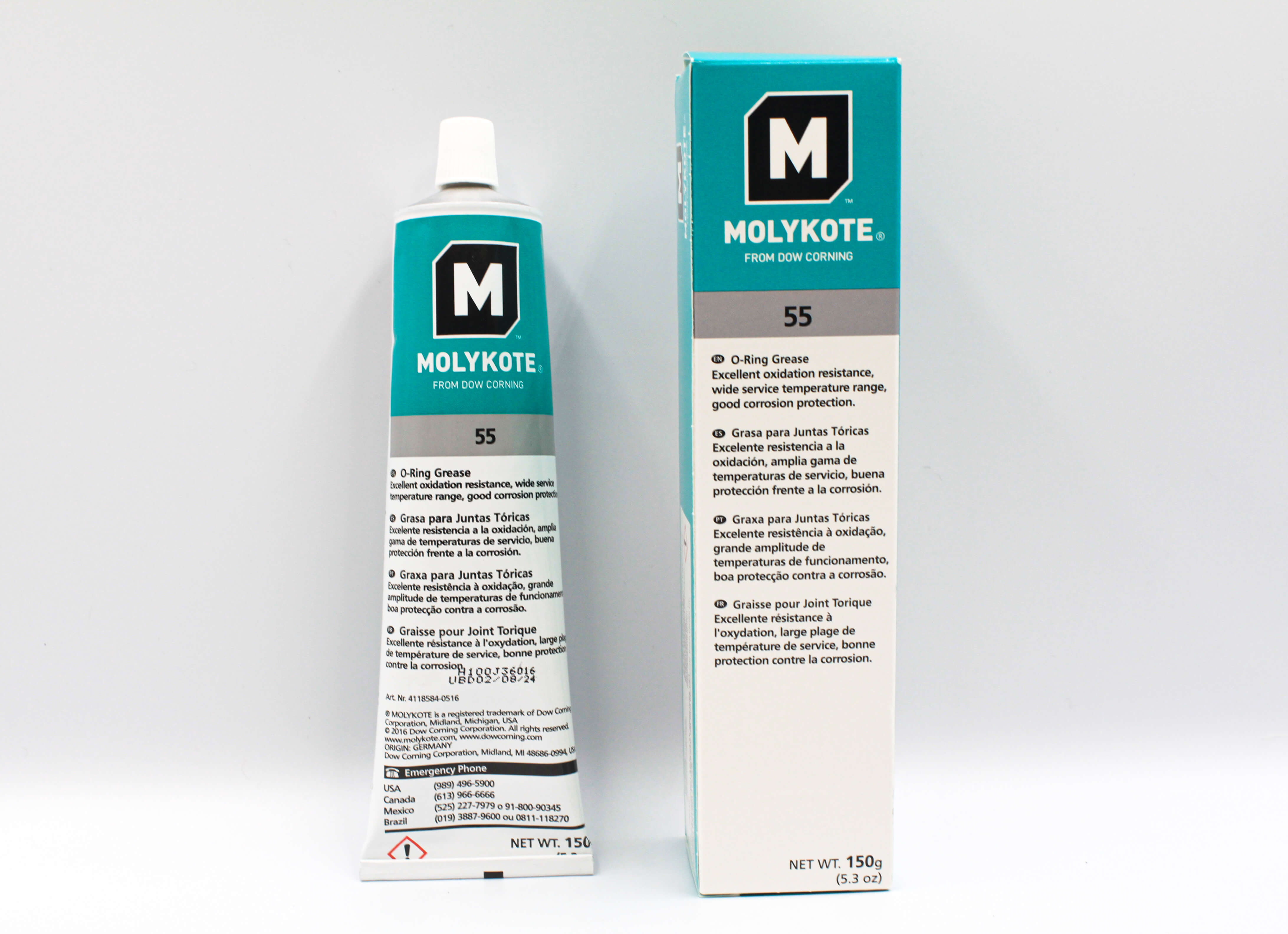 Molykote ® 55 O-Ring Grease 150 g Tube | 53.90 DCC4016069 | Lubrication ...